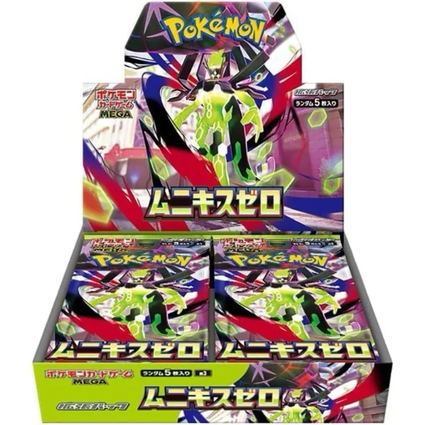 [pre-order] Pokemon Card Game MEGA Munikis Zero M3 Booster Box Japanese ...